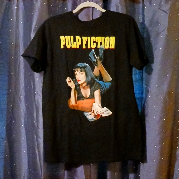 goodie two sleeves | Shirts | Mens Pulp Fiction Cotton Tshirts | Poshmark